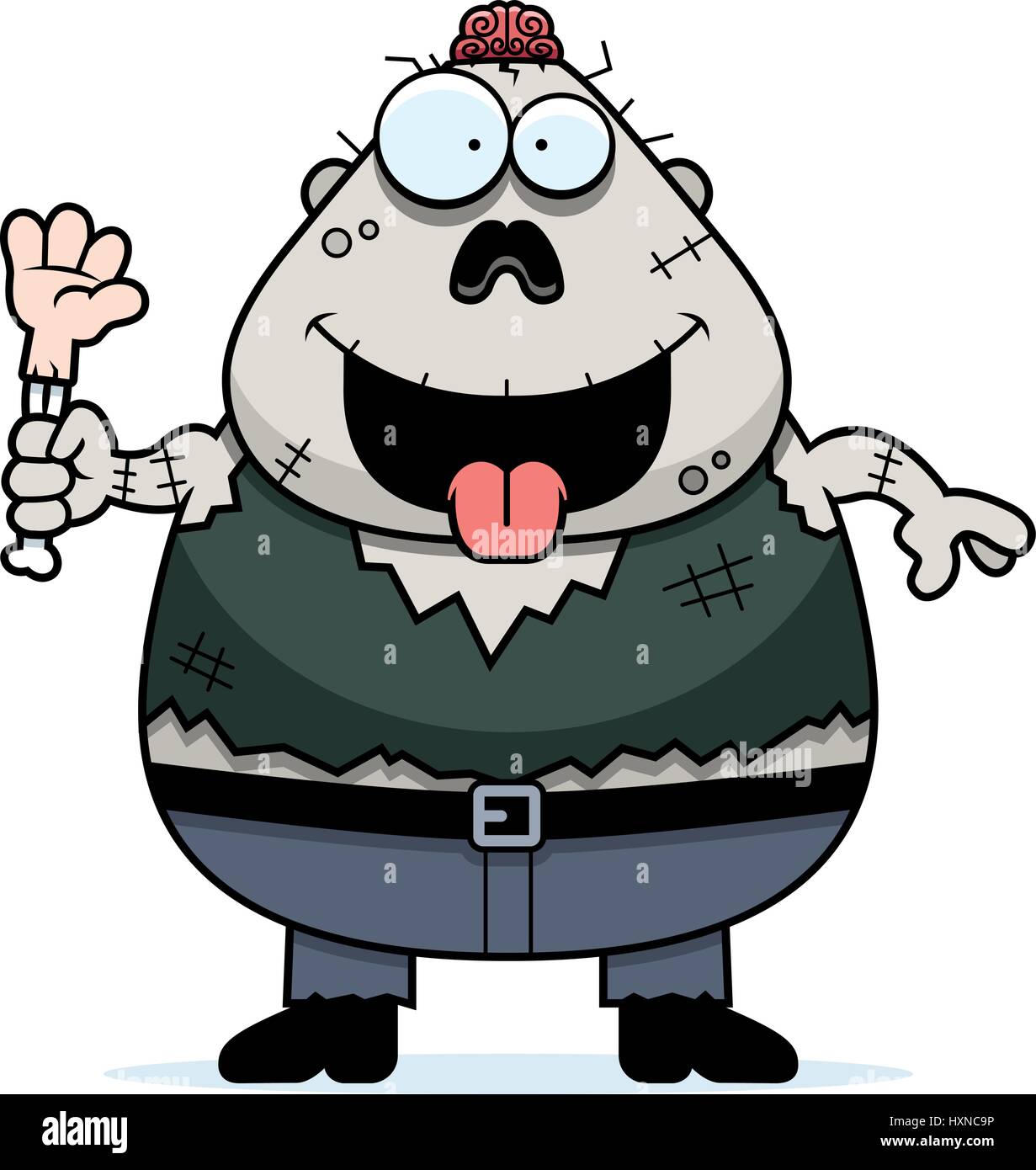 Zombie Eating Human Animated