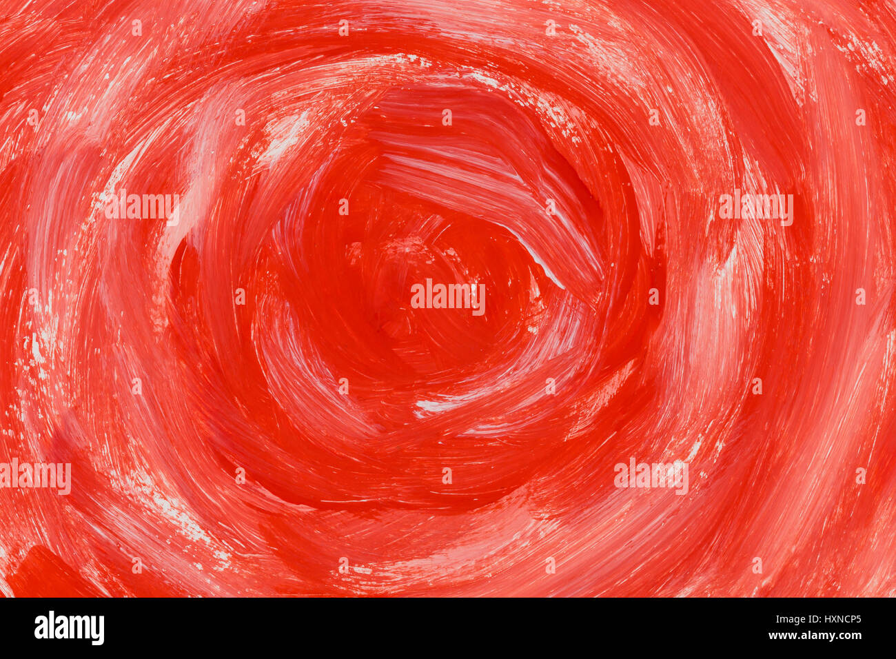 Red color paint brush strokes on the paper texture background Stock ...