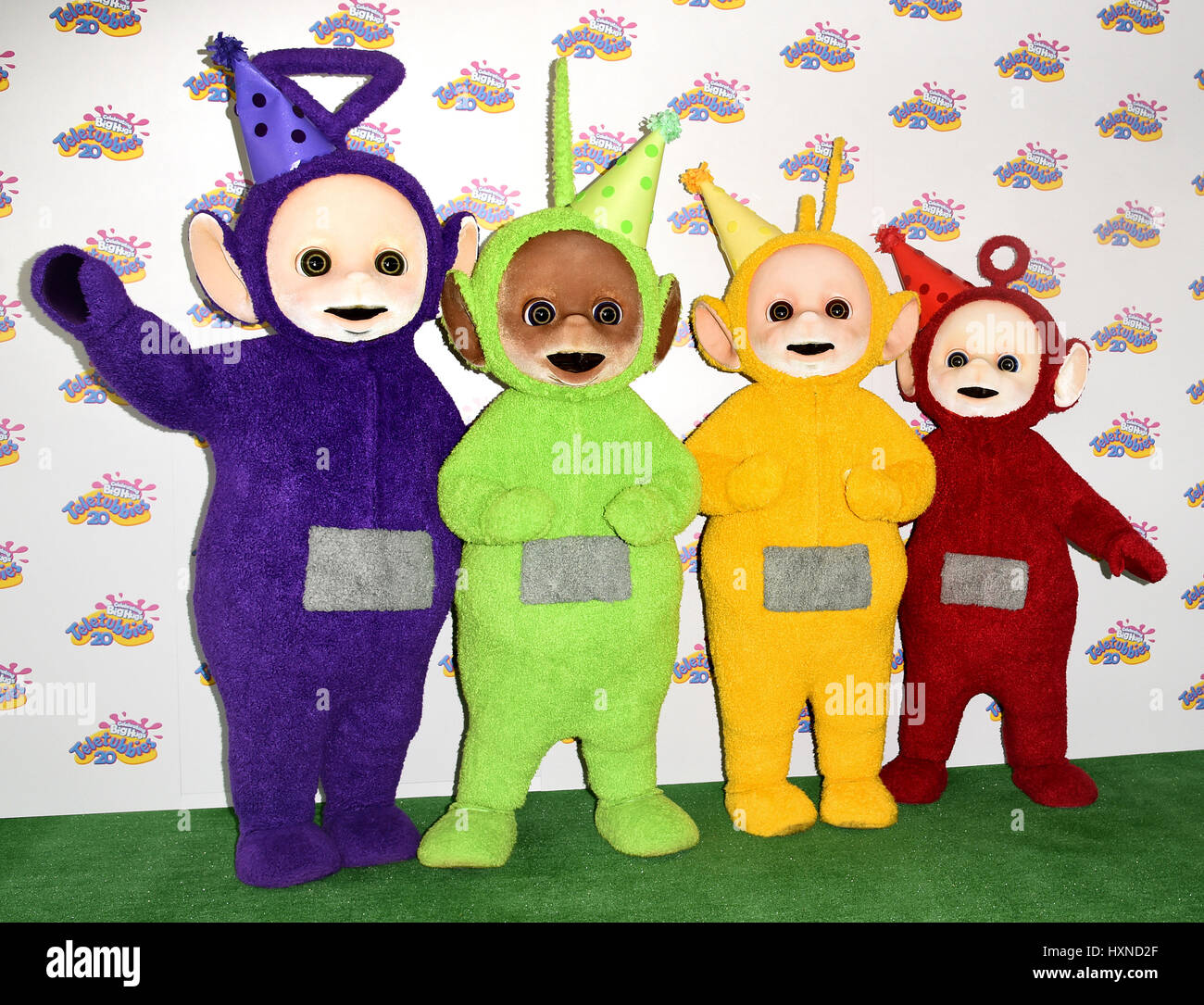 Teletubbies 20th Anniversary party at the BFI Southbank, London ...