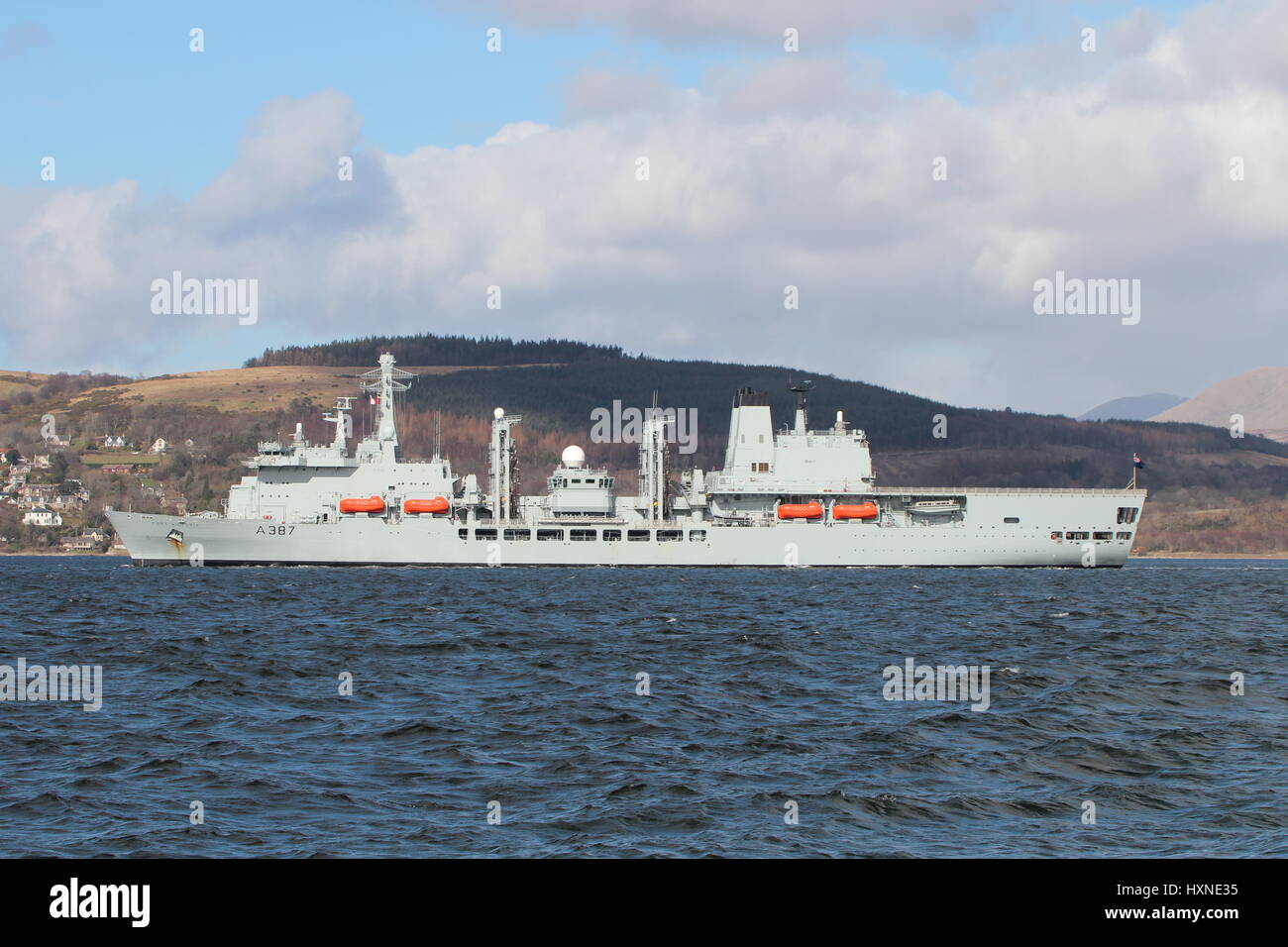 RFA Fort Victoria (A387), a Fort Victoria-class multi-role ...