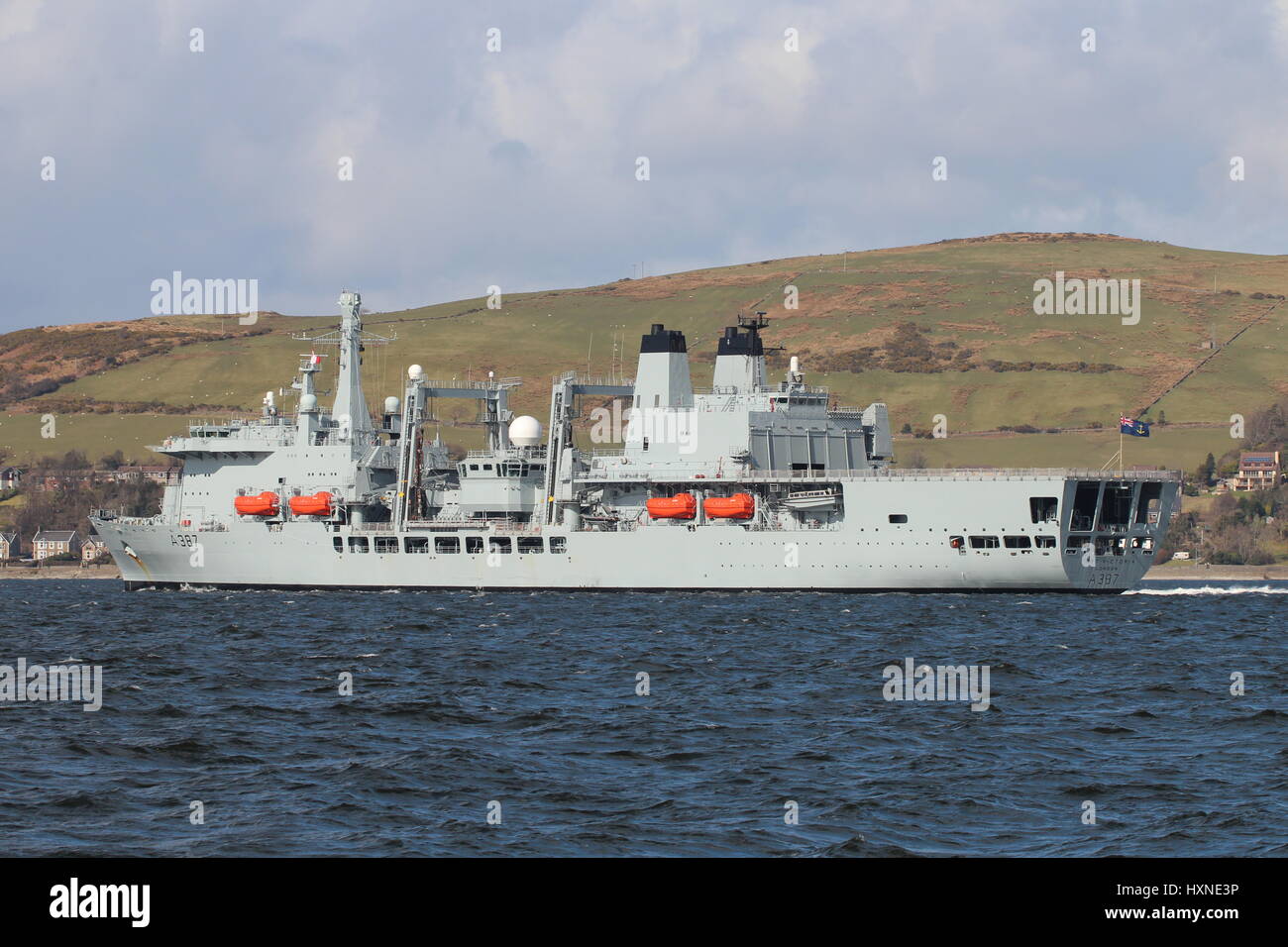 RFA Fort Victoria (A387), a Fort Victoria-class multi-role ...