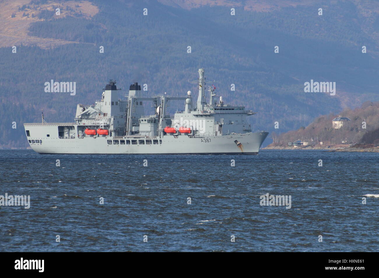 Rfa Fort Victoria A387 High Resolution Stock Photography and Images - Alamy