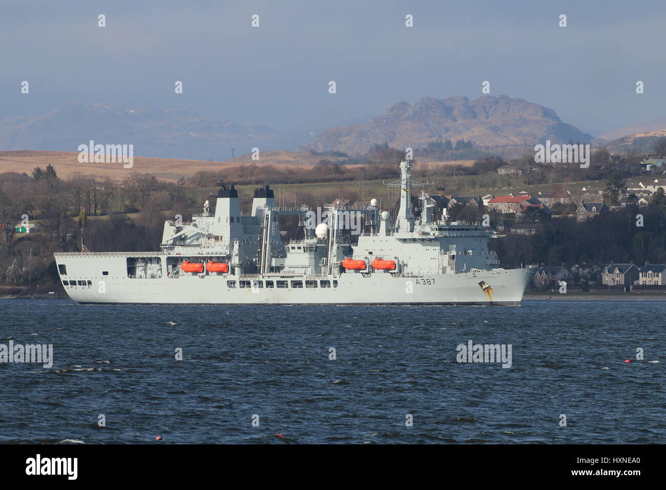 RFA Fort Victoria (A387), a Fort Victoria-class multi-role ...