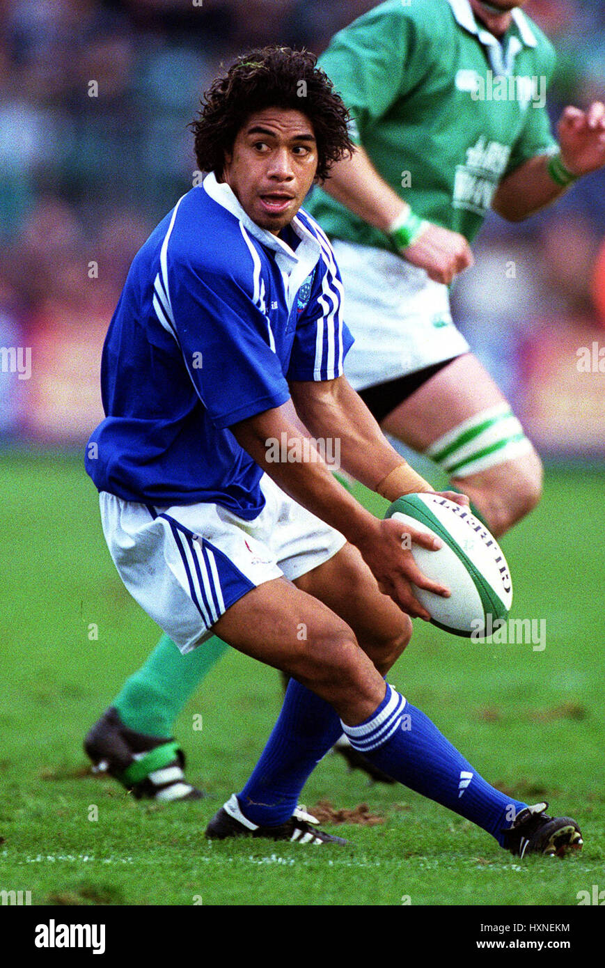 STEVEN SO'OIALO SAMOA RU LANSDOWNE ROAD DUBLIN 11 November 2001 Stock ...