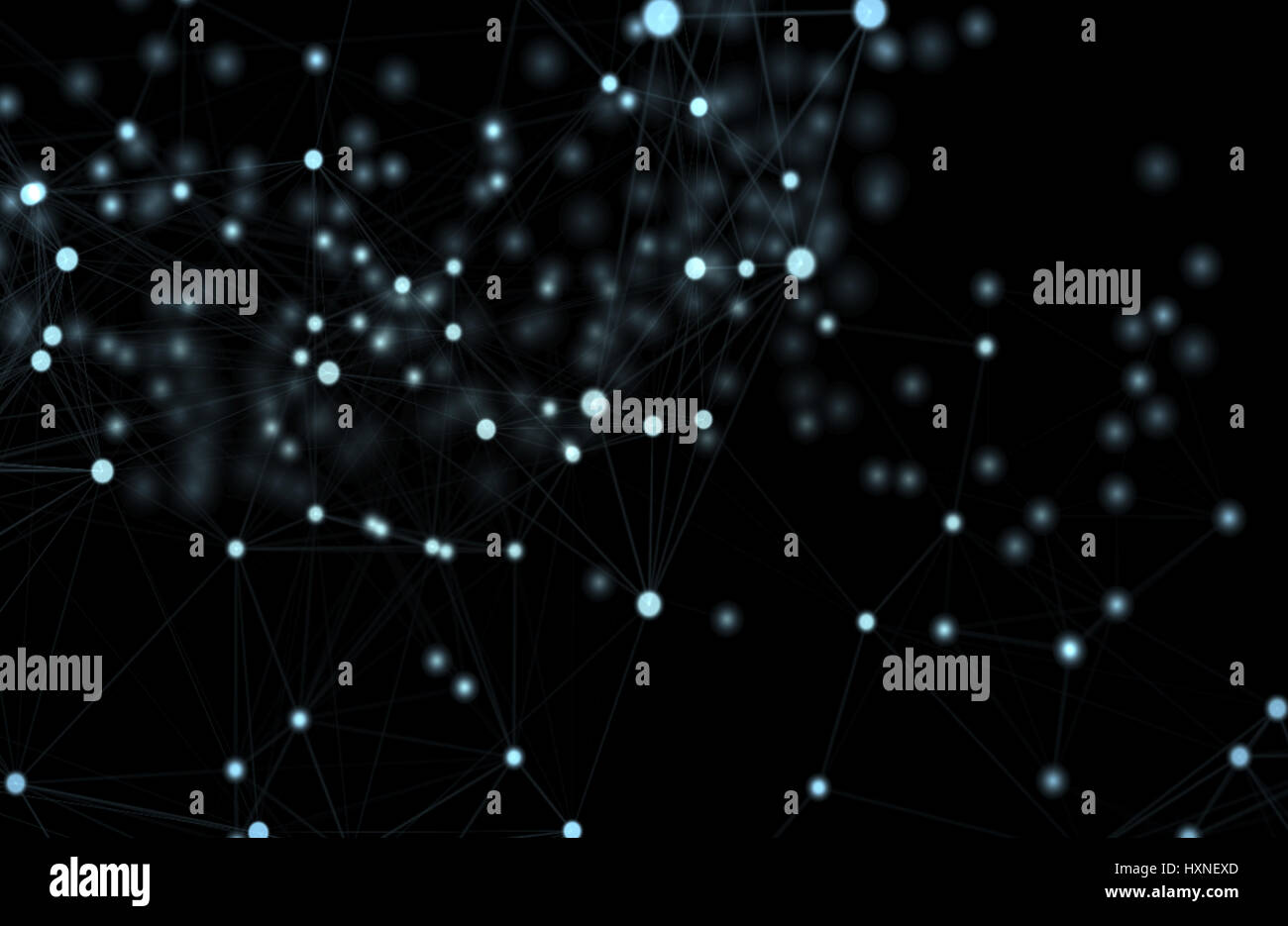 Network 3d illustration Stock Photo - Alamy