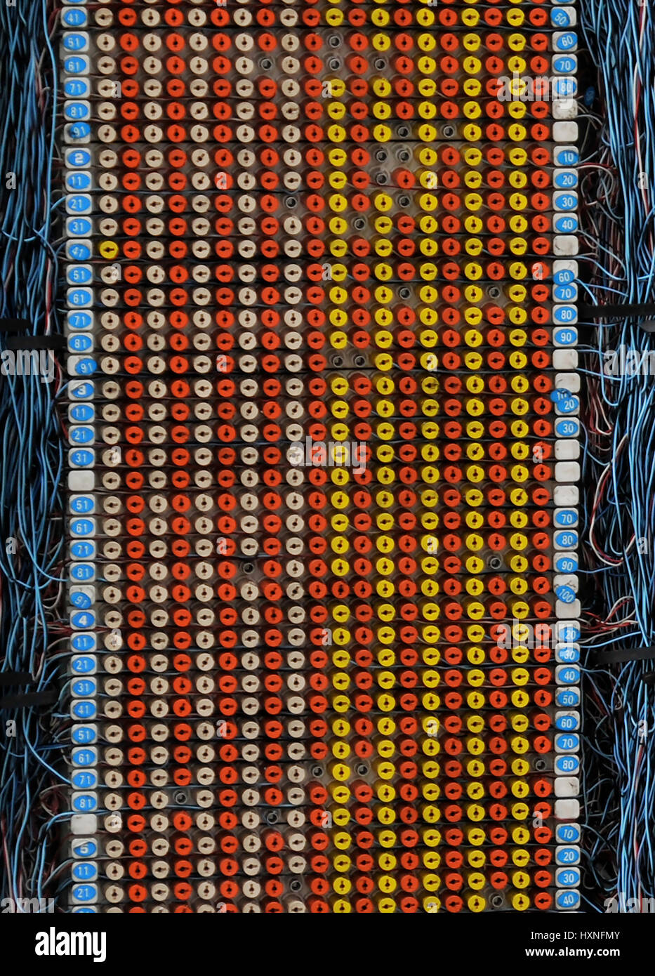 Old telephone junction box hi-res stock photography and images - Alamy