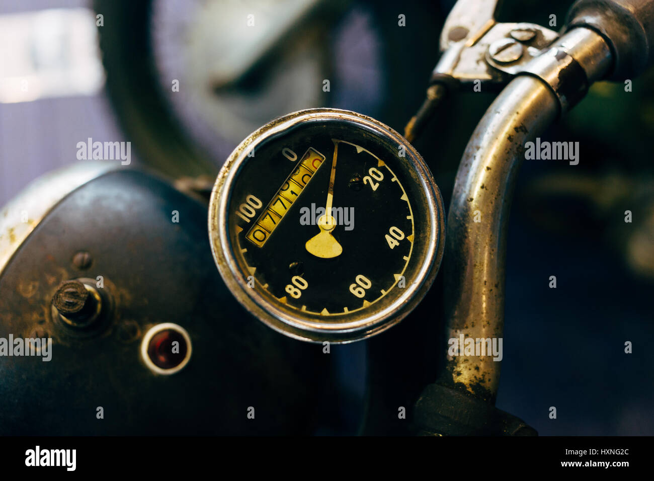 Speedometer detail hi-res stock photography and images - Alamy