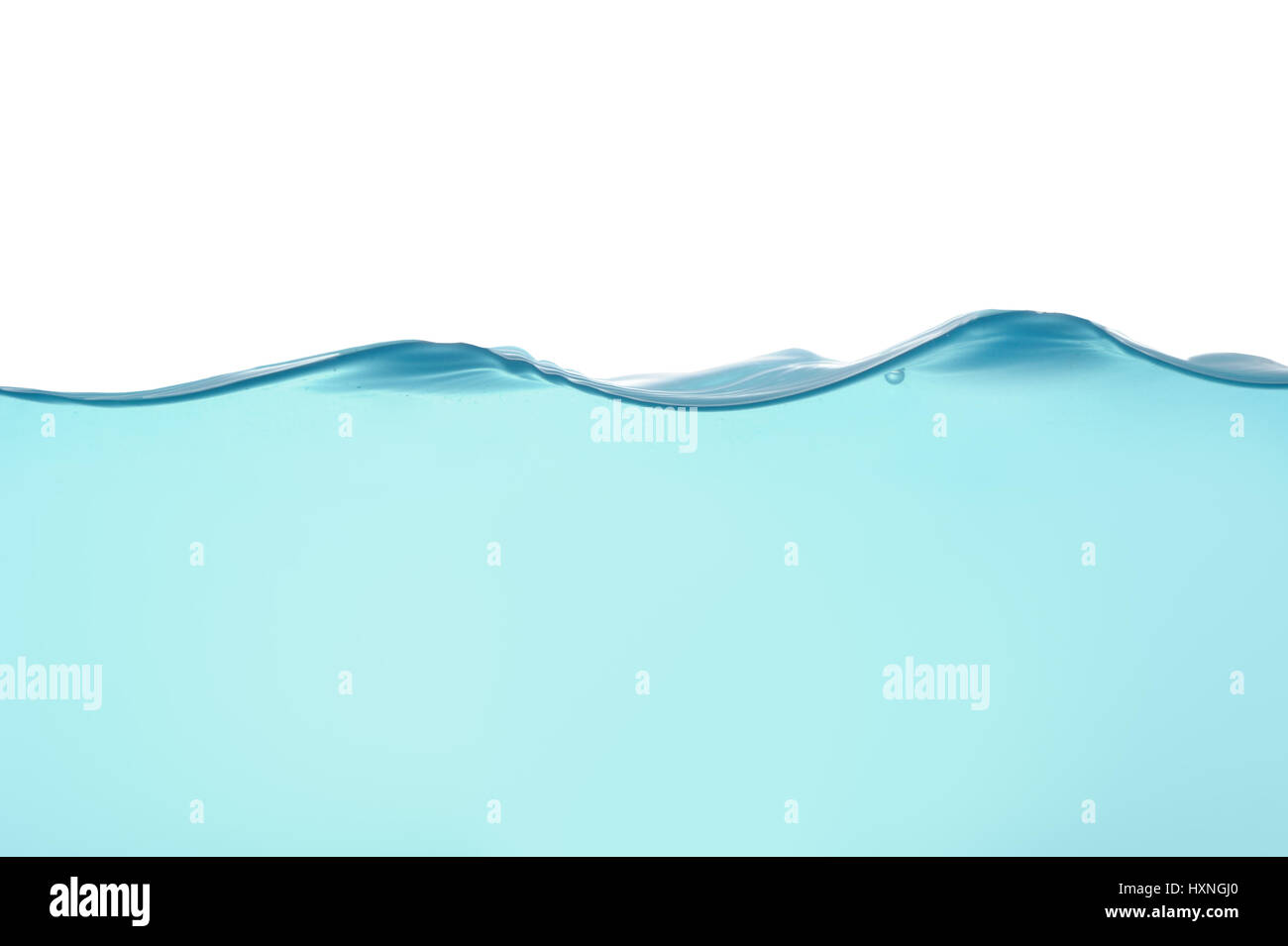 Water waves isolated on white background Stock Photo - Alamy