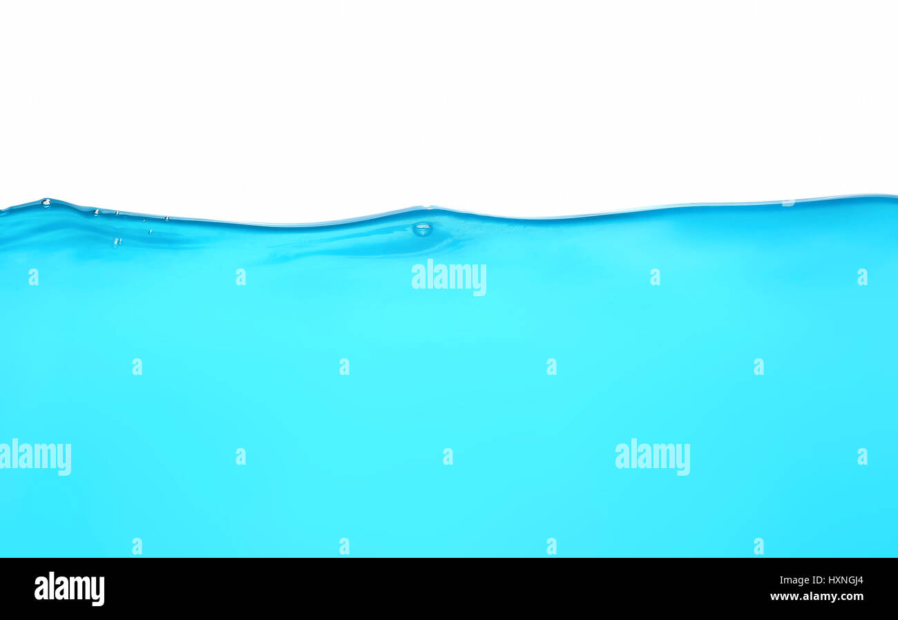 Wave of water isolated Stock Photo - Alamy