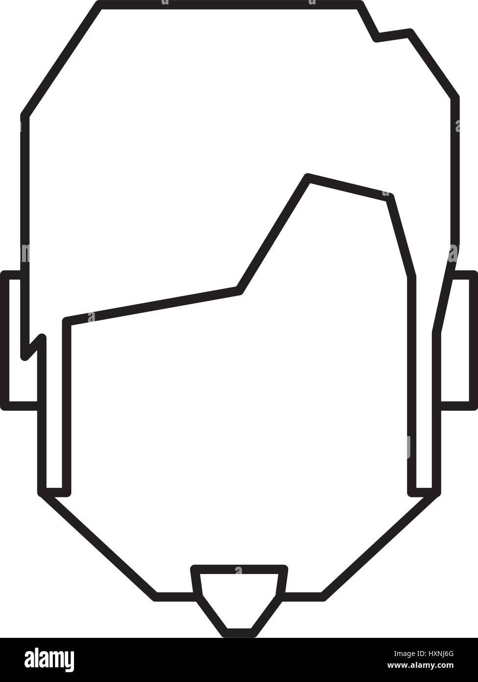 People faceless shapes and business isometric icons Stock Vector Image ...