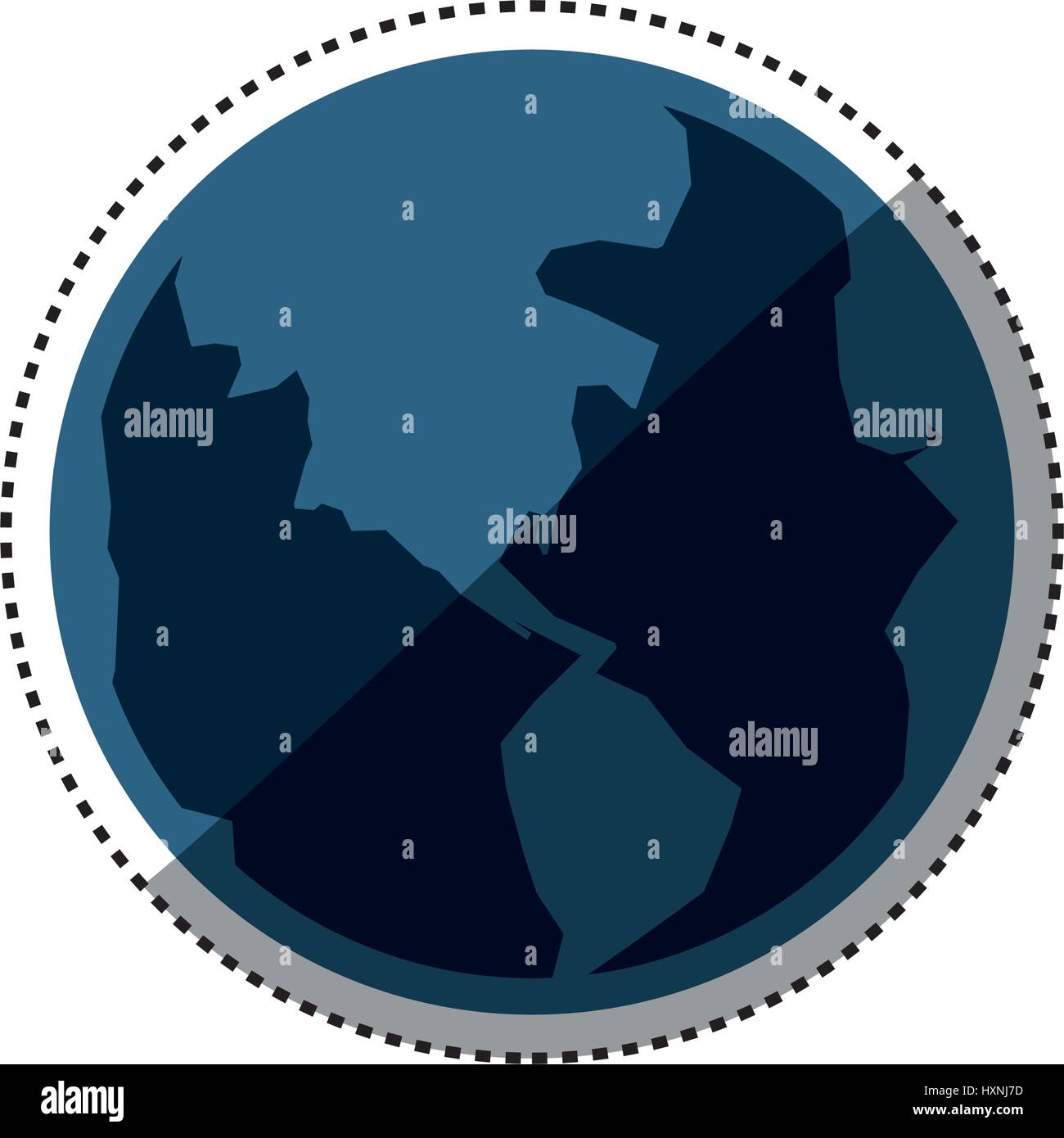 World earth planet vector illustration graphic design Stock Vector ...