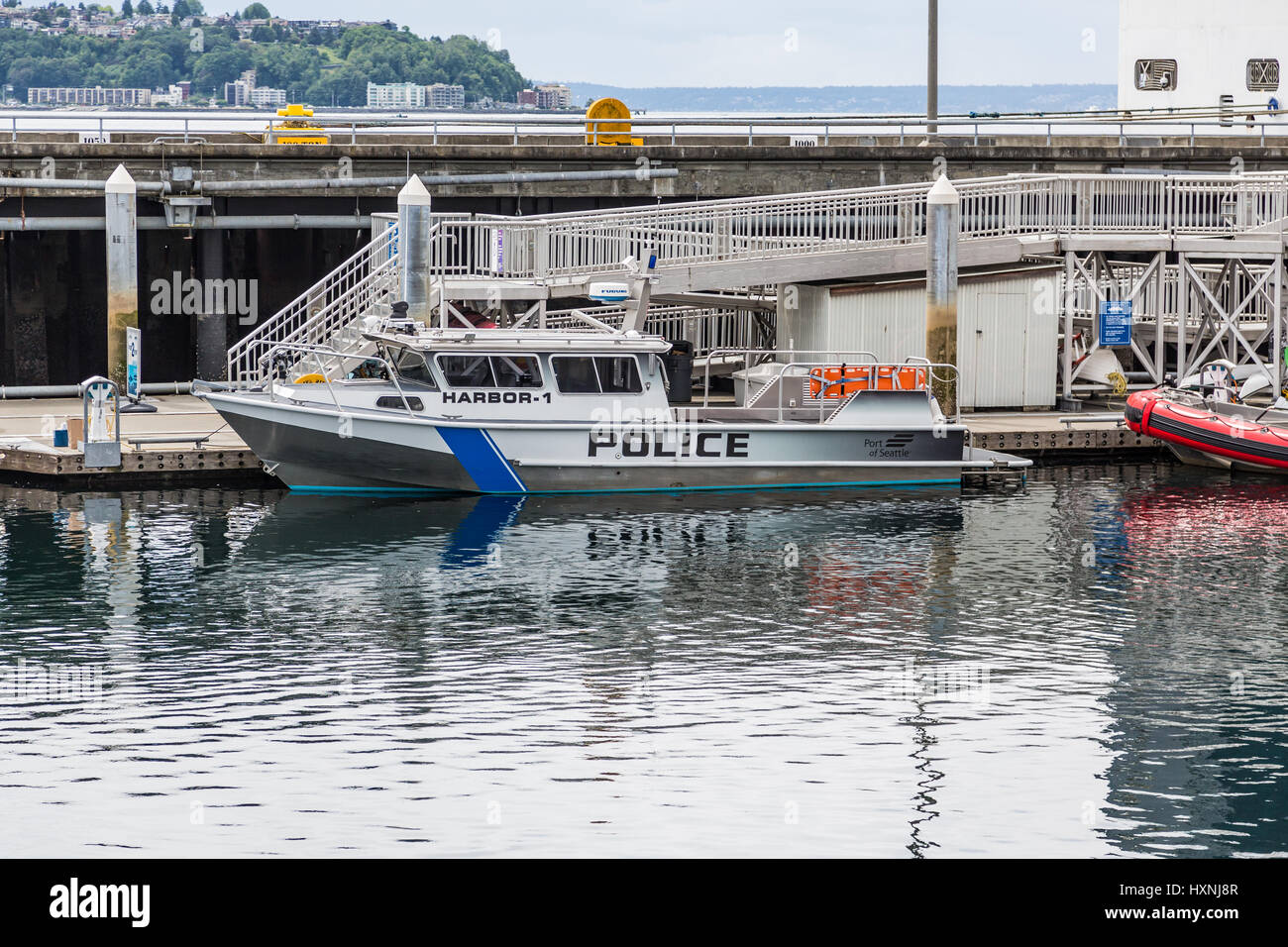 Harbor police boat hi-res stock photography and images - Alamy