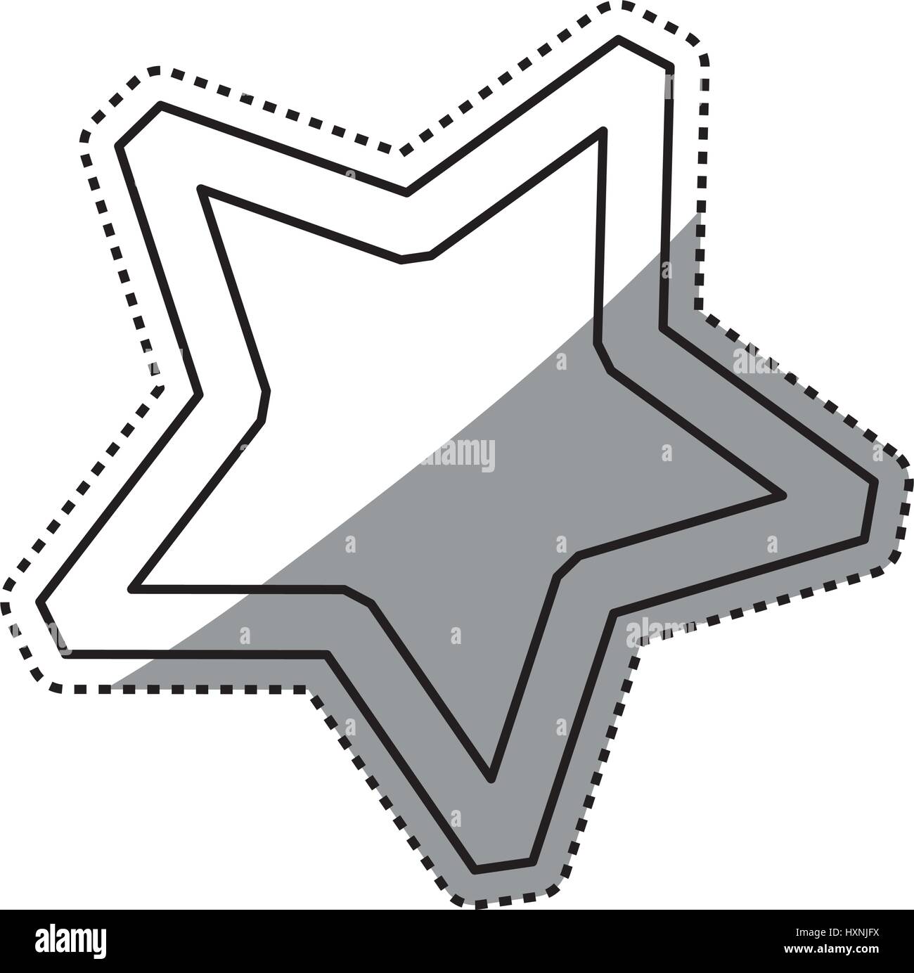 Star shape symbol Stock Vector Image & Art - Alamy