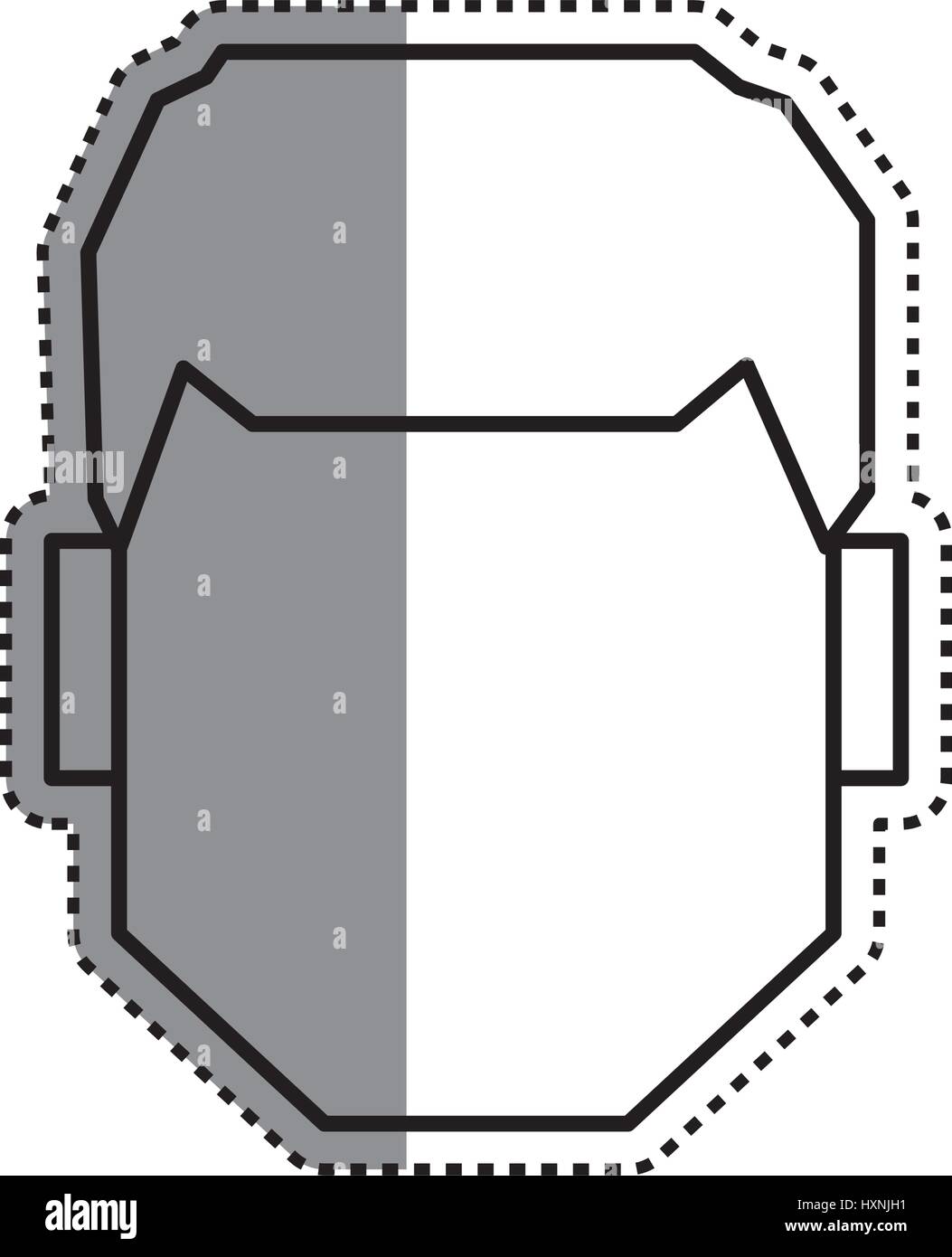 Man faceless profile Stock Vector Image & Art - Alamy