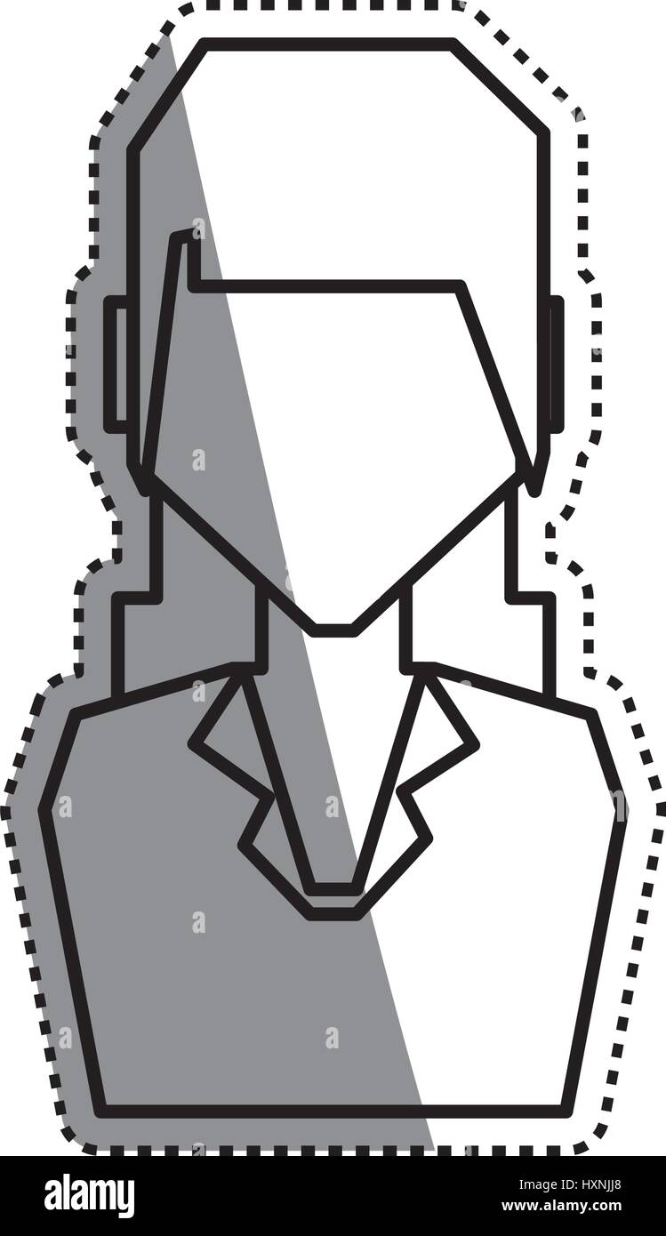 Woman faceless profile Stock Vector Image & Art - Alamy