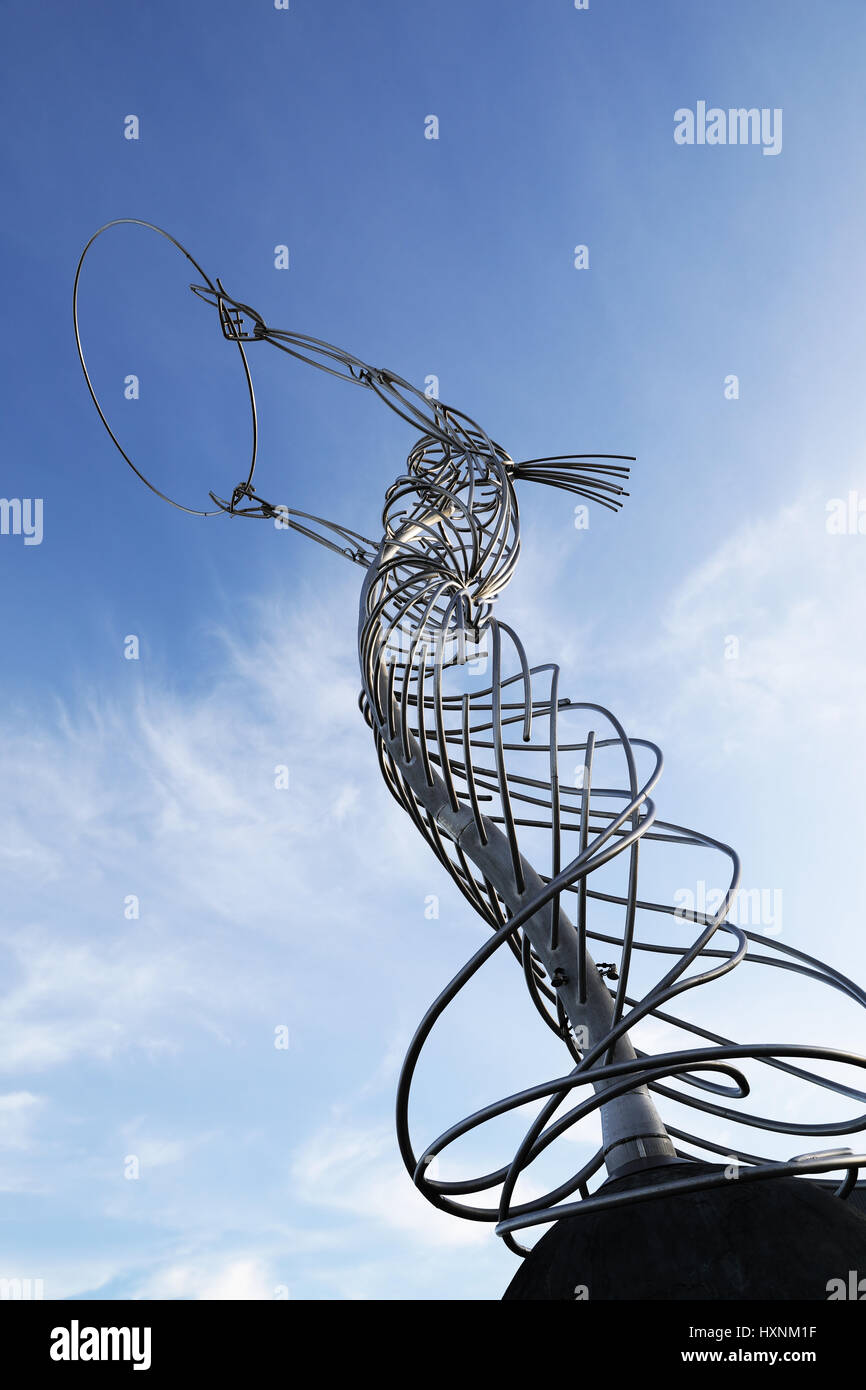 Beacon of Hope Sculpture (Belfast Stock Photo - Alamy