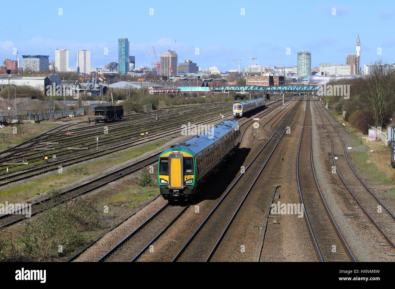Network west midlands train hi-res stock photography and images - Alamy