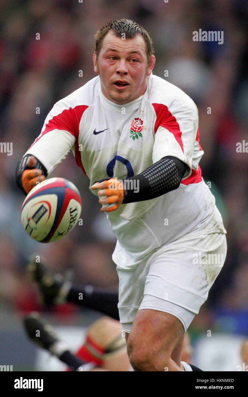 Northampton saints steve thompson hi-res stock photography and images ...