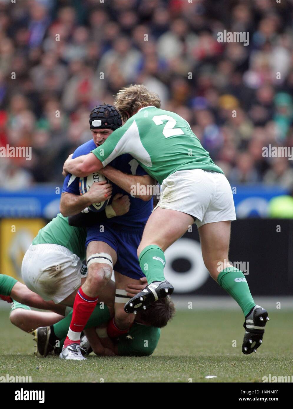 JEROME THION & JERRY FLANNERY FRANCE V IRELAND STADE FRANCE PARIS ...