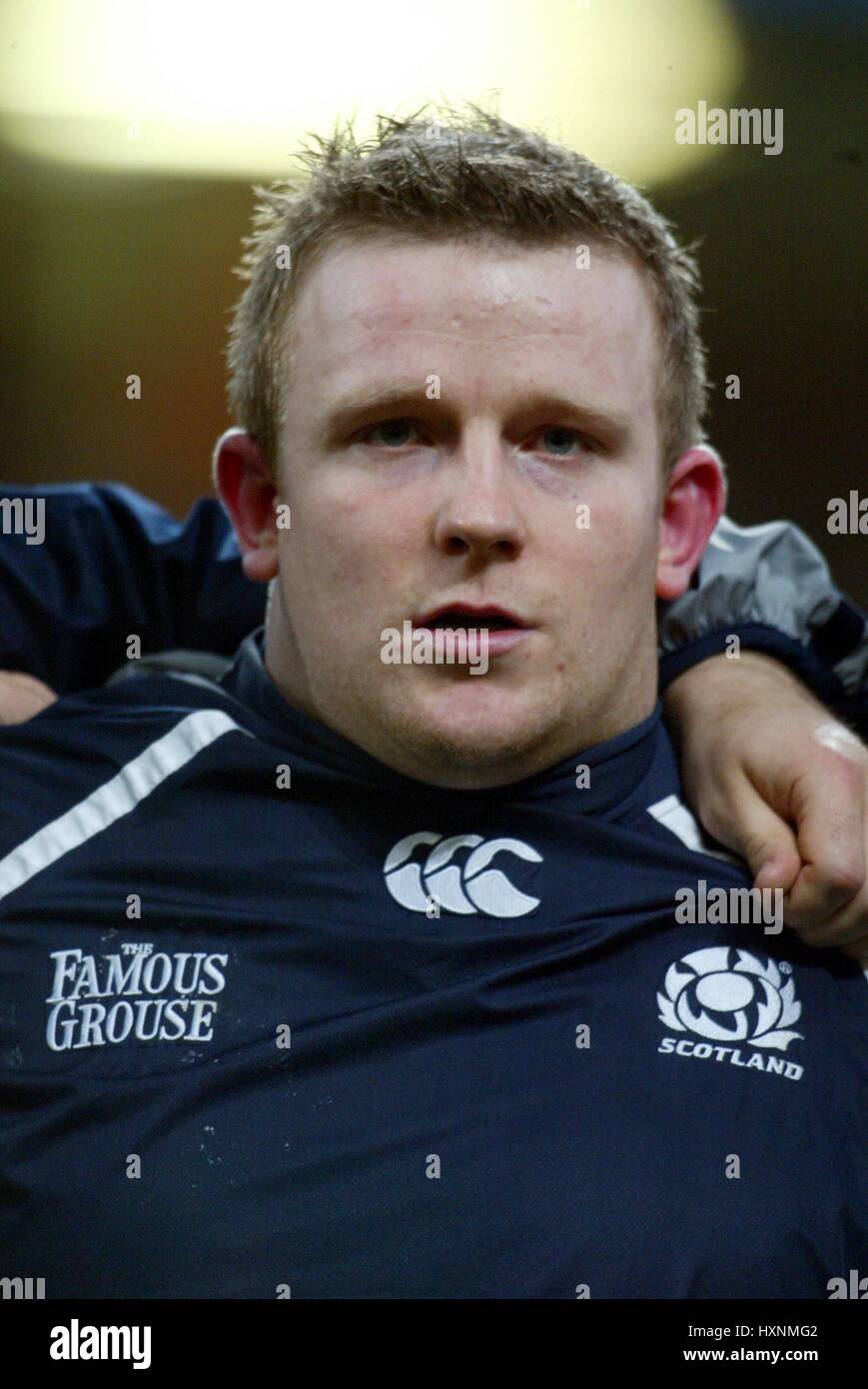 SCOTT LAWSON SCOTLAND & EDINBURGH MILLENIUM STADIUM CARDIFF WALES 12 ...