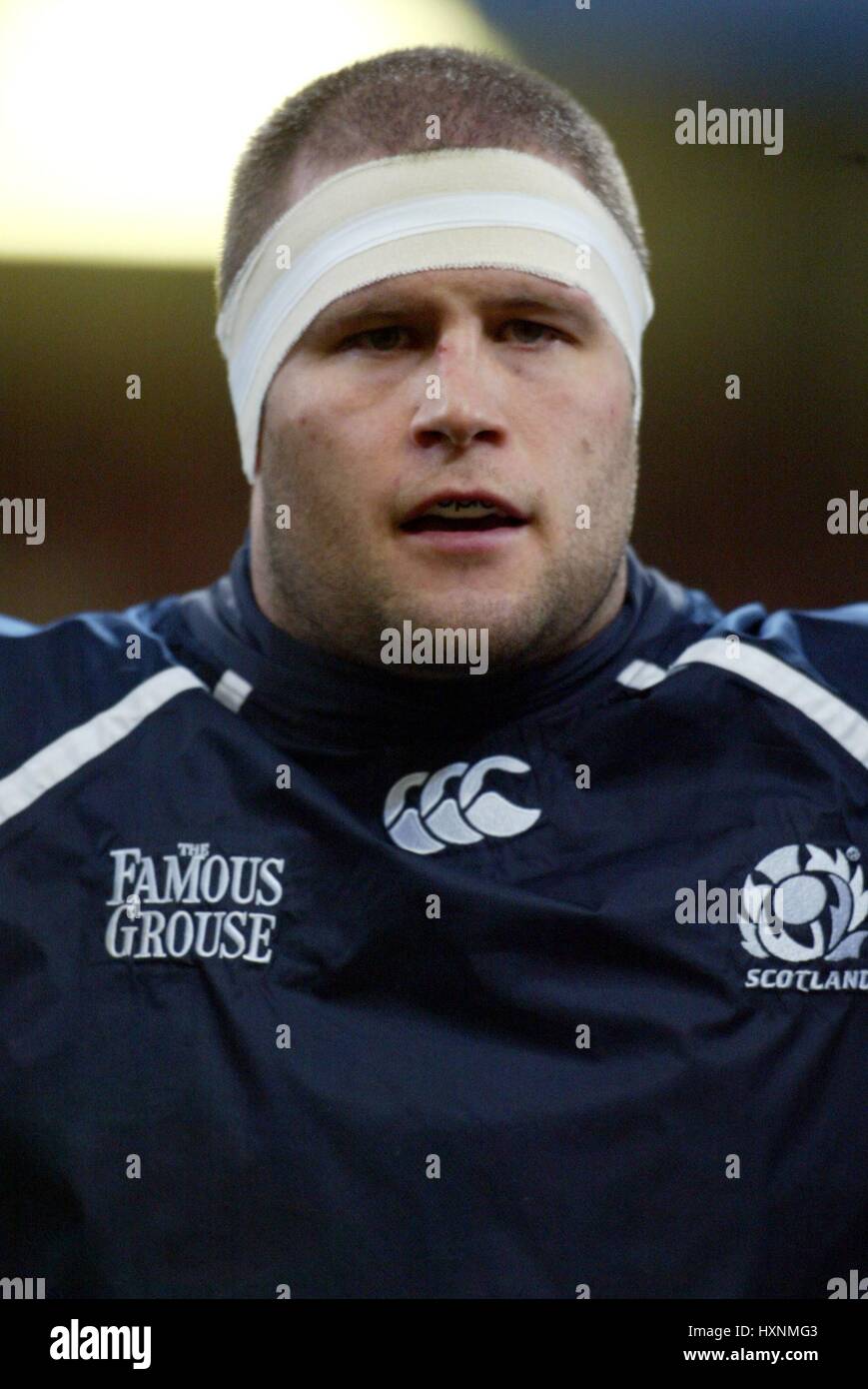 BRUCE DOUGLAS SCOTLAND & EDINBURGH MILLENIUM STADIUM CARDIFF WALES 12 ...