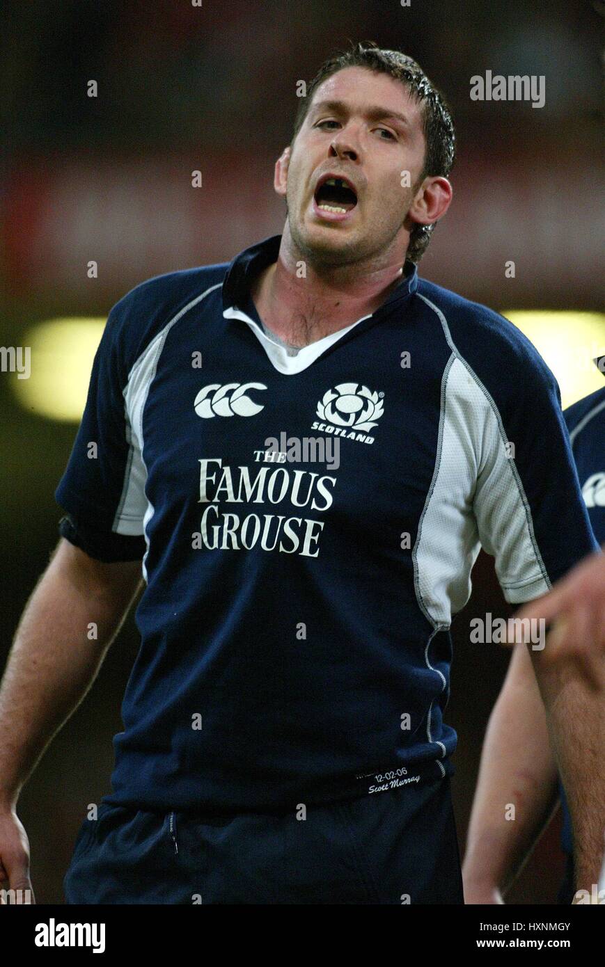 SCOTT MURRAY SCOTLAND & EDINBURGH MILLENIUM STADIUM CARDIFF WALES 12 ...