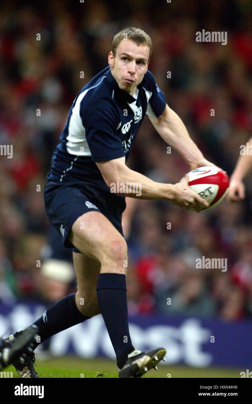 ANDREW HENDERSON SCOTLAND & GLASGOW MILLENIUM STADIUM CARDIFF WALES 12 ...