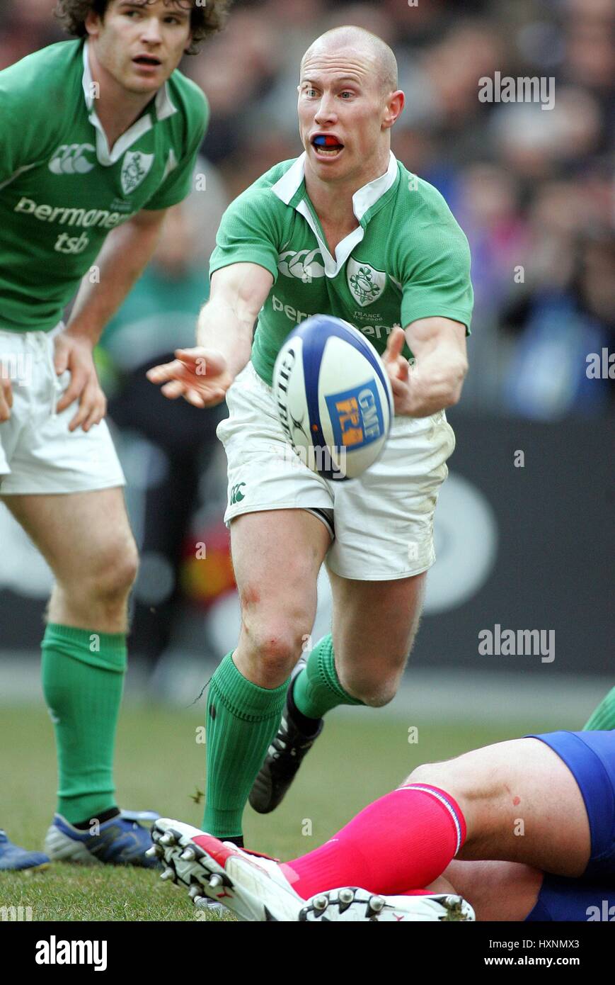 PETER STRINGER IRELAND STADE FRANCE PARIS 11 February 2006 Stock Photo - Alamy