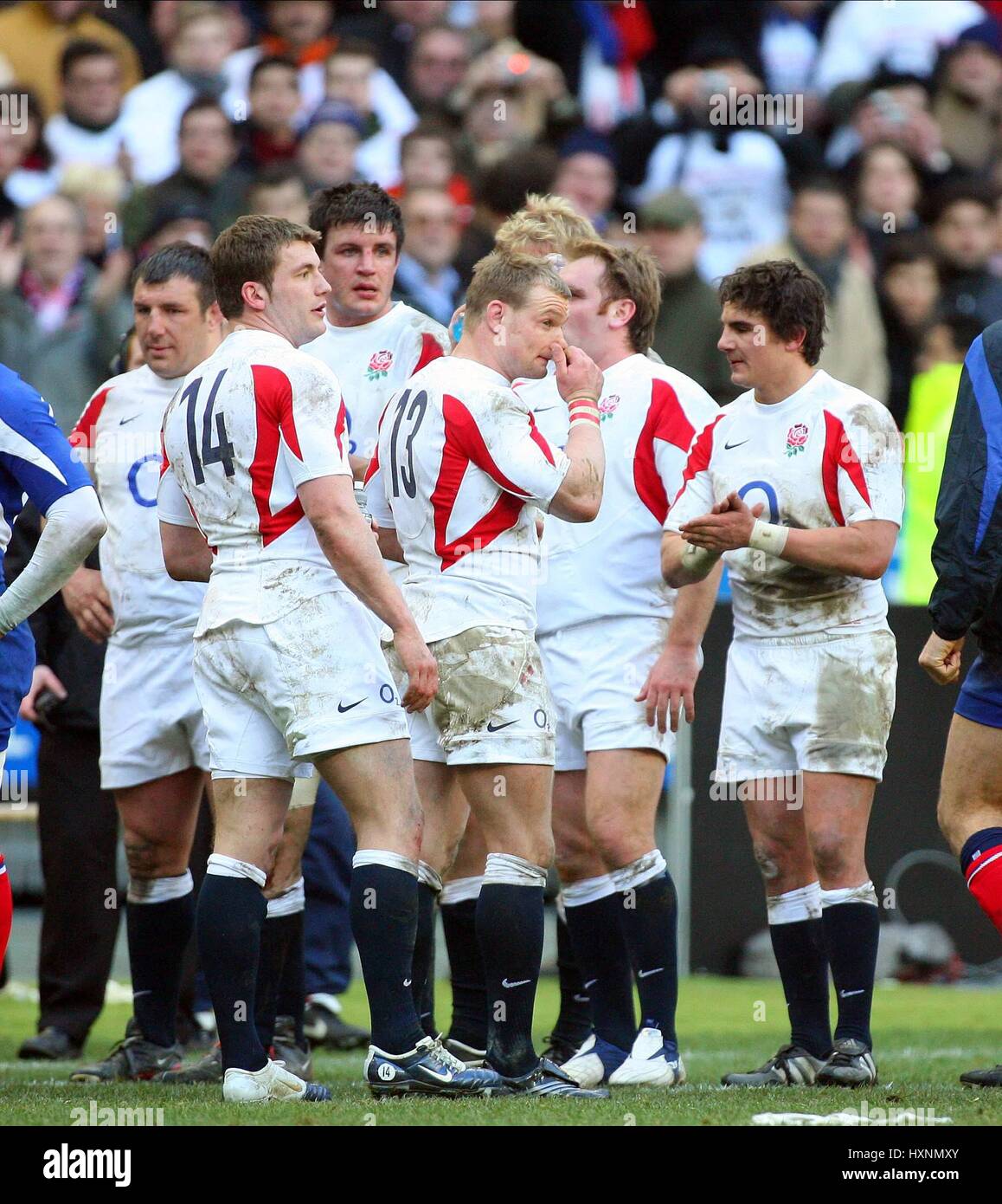 Martin corry of the england rugby union team hi-res stock photography ...