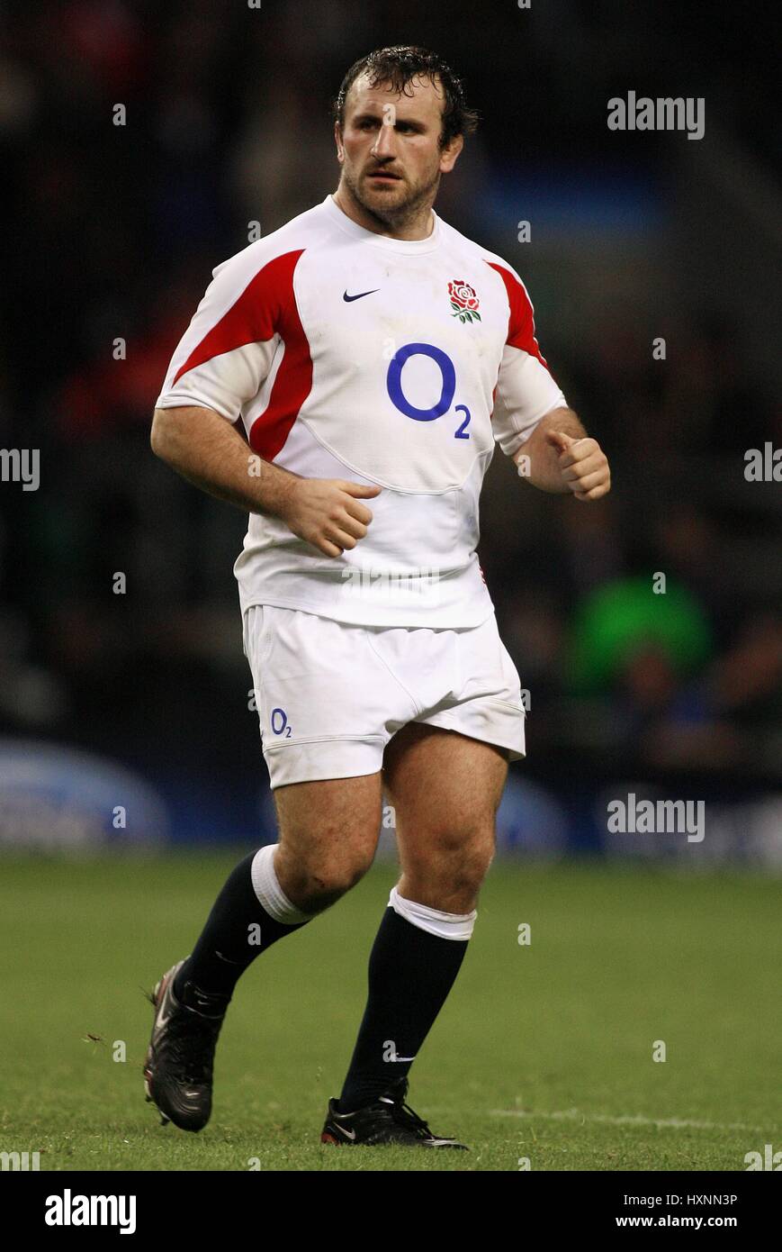 GEORGE CHUTER ENGLAND & LEICESTER TIGERS RU TWICKENHAM LONDON ENGLAND ...