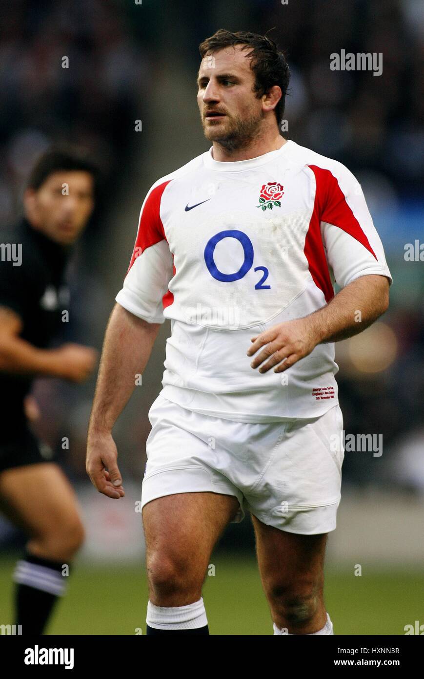 GEORGE CHUTER ENGLAND & LEICESTER TIGERS RU TWICKENHAM LONDON ENGLAND ...