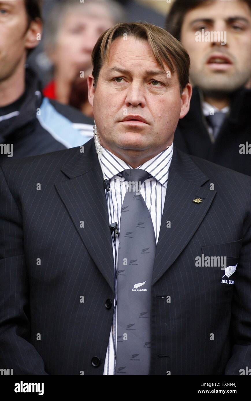 STEVE HANSEN NEW ZEALAND RU ASSISTANT COACH TWICKENHAM LONDON ENGLAND ...