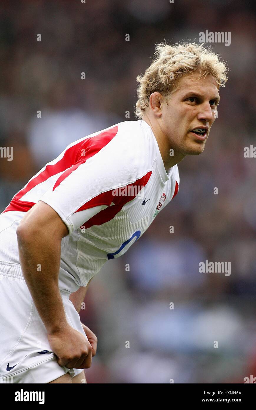 LEWIS MOODY ENGLAND & LEICESTER TIGERS RU TWICKENHAM LONDON ENGLAND 05 ...