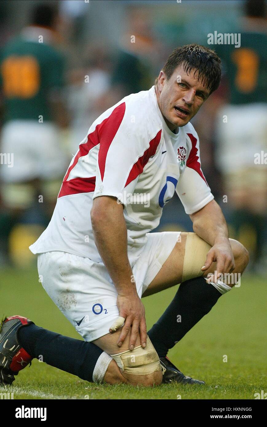 MARTIN CORRY ENGLAND V SOUTH AFRICA TWICKENHAM MIDDLESEX ENGLAND 18 ...