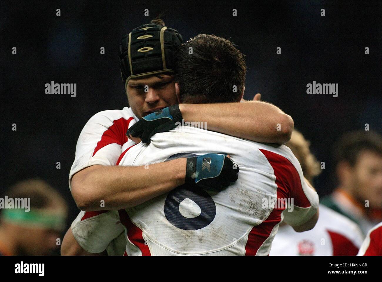 TOM PALMER & MARTIN CORRY ENGLAND V SOUTH AFRICA TWICKENHAM MIDDLESEX ...