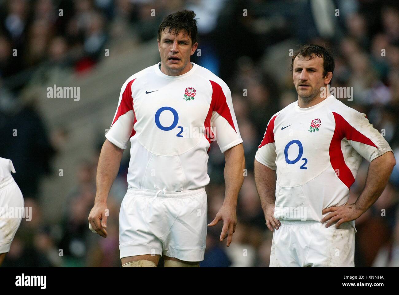 MARTIN CORRY & GEORGE CHUTER ENGLAND V SOUTH AFRICA TWICKENHAM ...