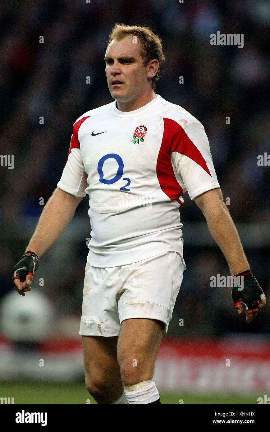ANDY GOODE ENGLAND & LEICESTER TIGERS RU TWICKENHAM MIDDLESEX ENGLAND ...