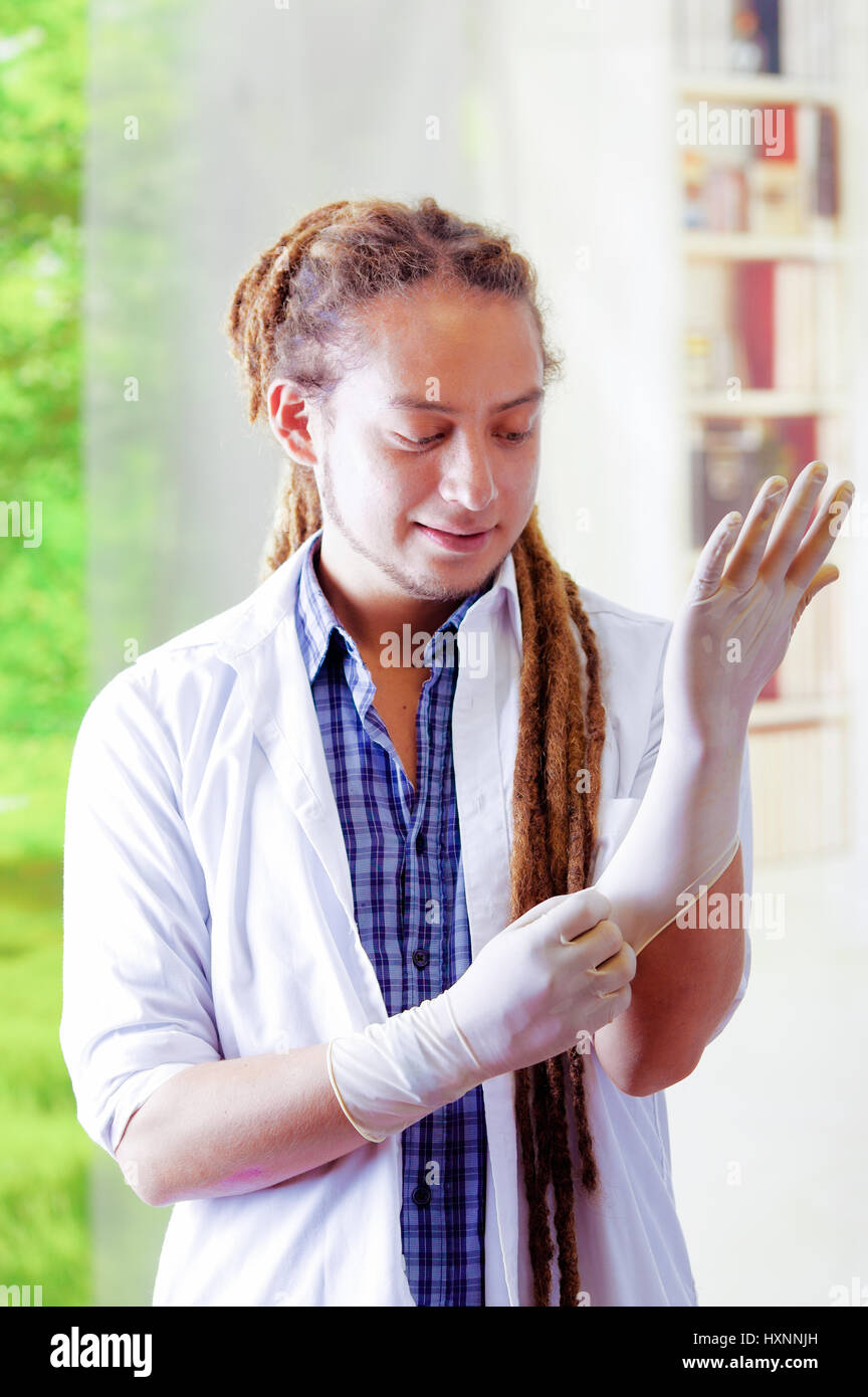 Long dread locks hi-res stock photography and images - Alamy