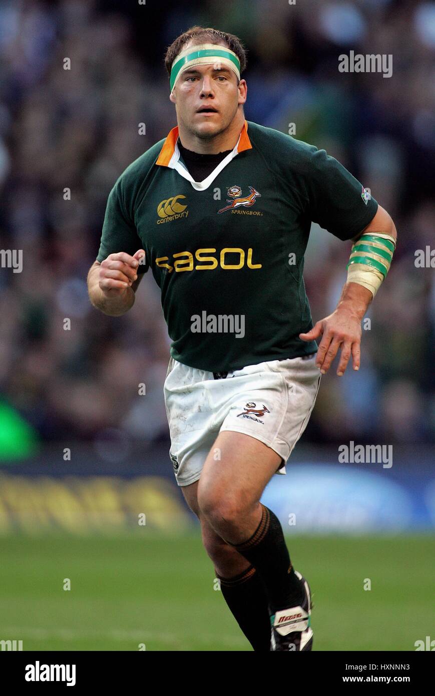 BJ BOTHA SOUTH AFRICA RU TWICKENHAM MIDDLESEX ENGLAND 25 November 2006 ...