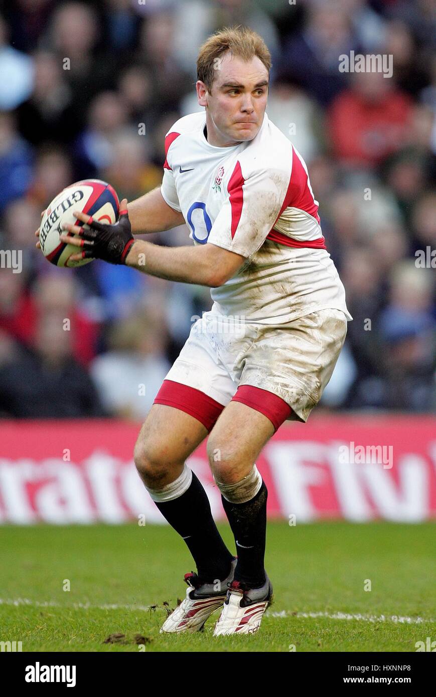 ANDY GOODE ENGLAND & LEICESTER TIGERS RU TWICKENHAM MIDDLESEX ENGLAND ...