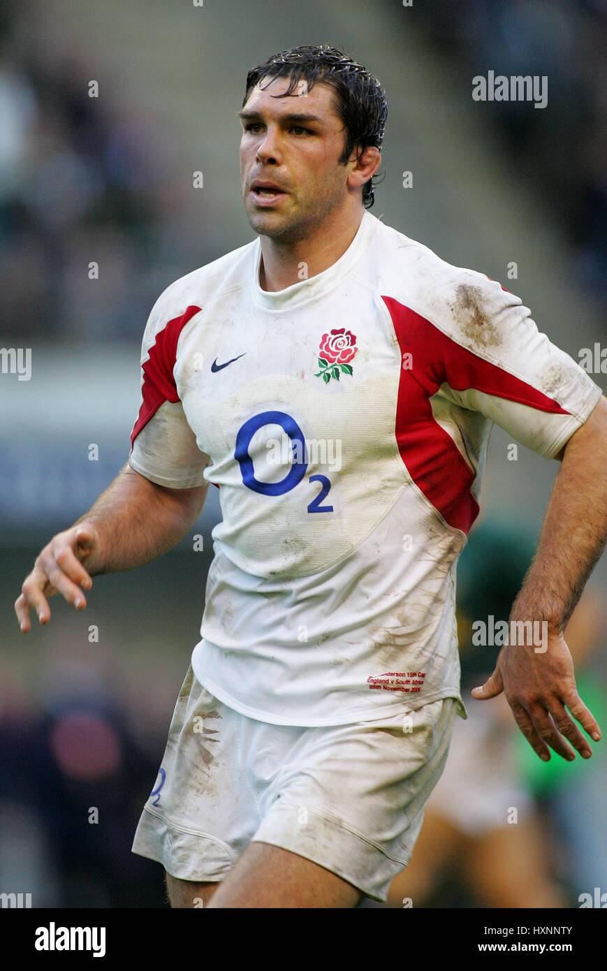 PAT SANDERSON ENGLAND & WORCESTER WARRIORS TWICKENHAM MIDDLESEX ENGLAND ...