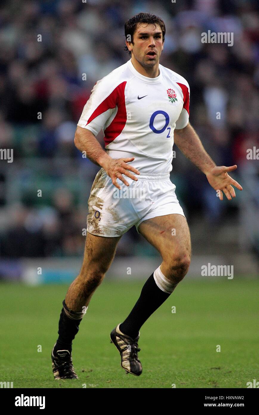PAT SANDERSON ENGLAND & WORCESTER WARRIORS TWICKENHAM MIDDLESEX ENGLAND ...