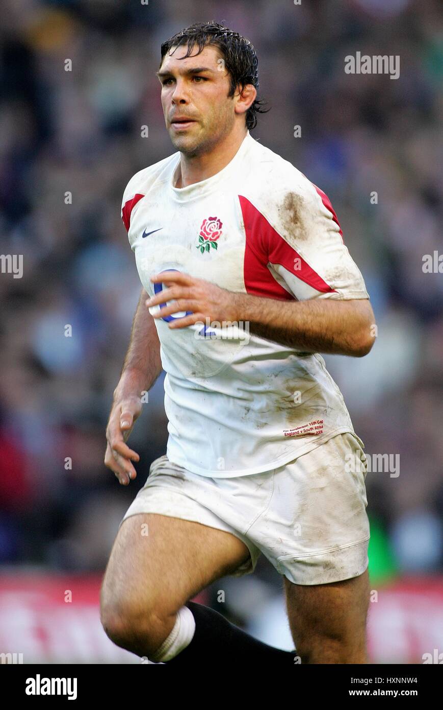 PAT SANDERSON ENGLAND & WORCESTER WARRIORS TWICKENHAM MIDDLESEX ENGLAND ...