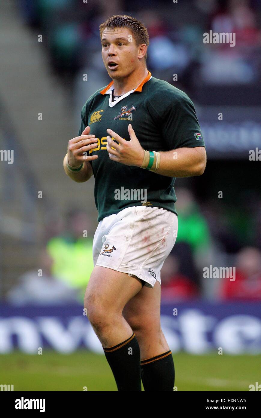 JOHN SMIT SOUTH AFRICA RU TWICKENHAM MIDDLESEX ENGLAND 25 November 2006 ...