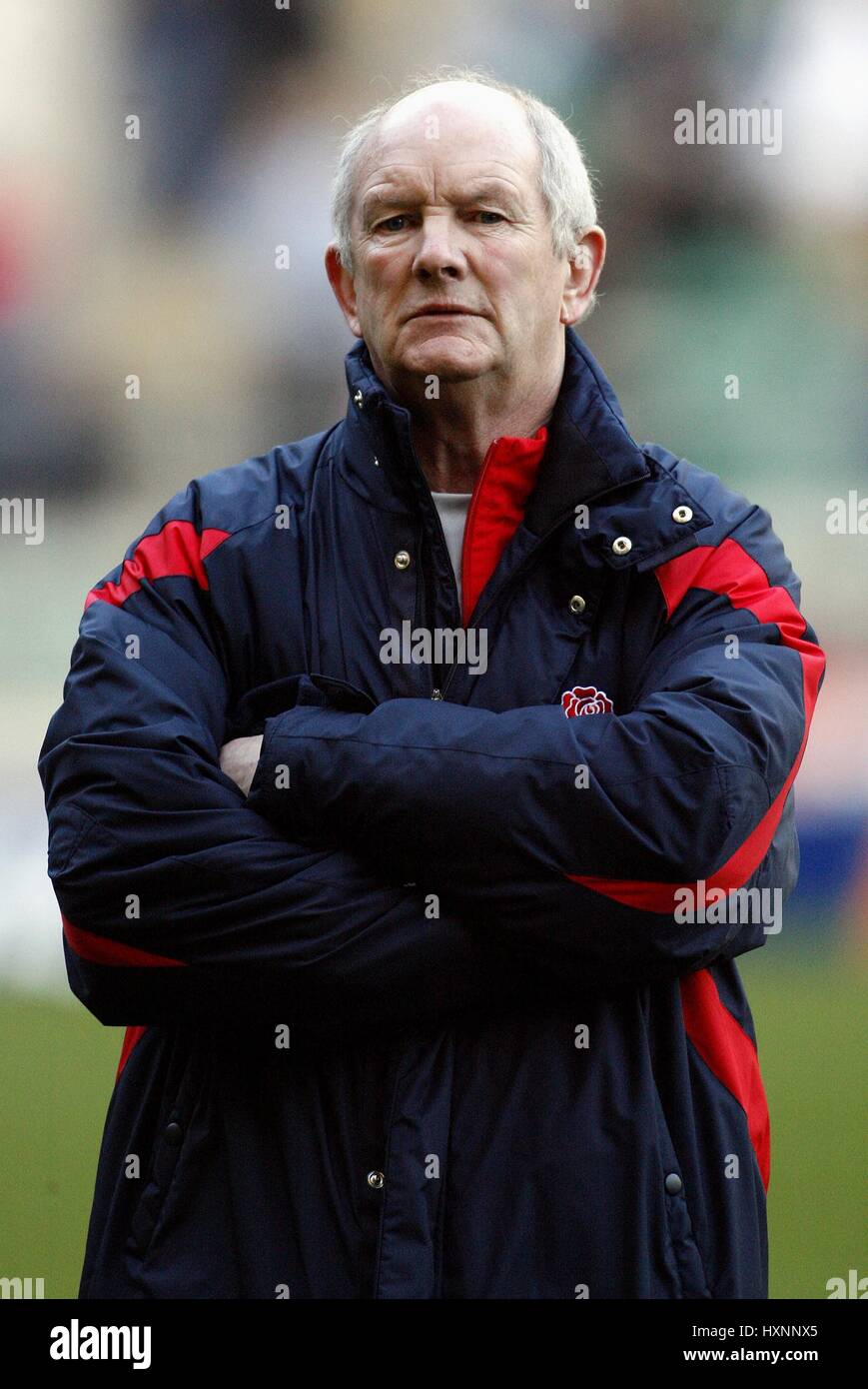 BRIAN ASHTON ENGLAND RUGBY UNION HEAD COACH TWICKENHAM LONDON ENGLAND ...