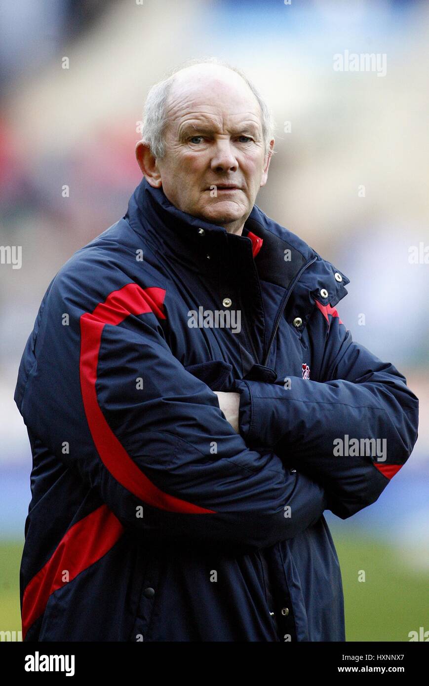 BRIAN ASHTON ENGLAND RUGBY UNION HEAD COACH TWICKENHAM LONDON ENGLAND ...