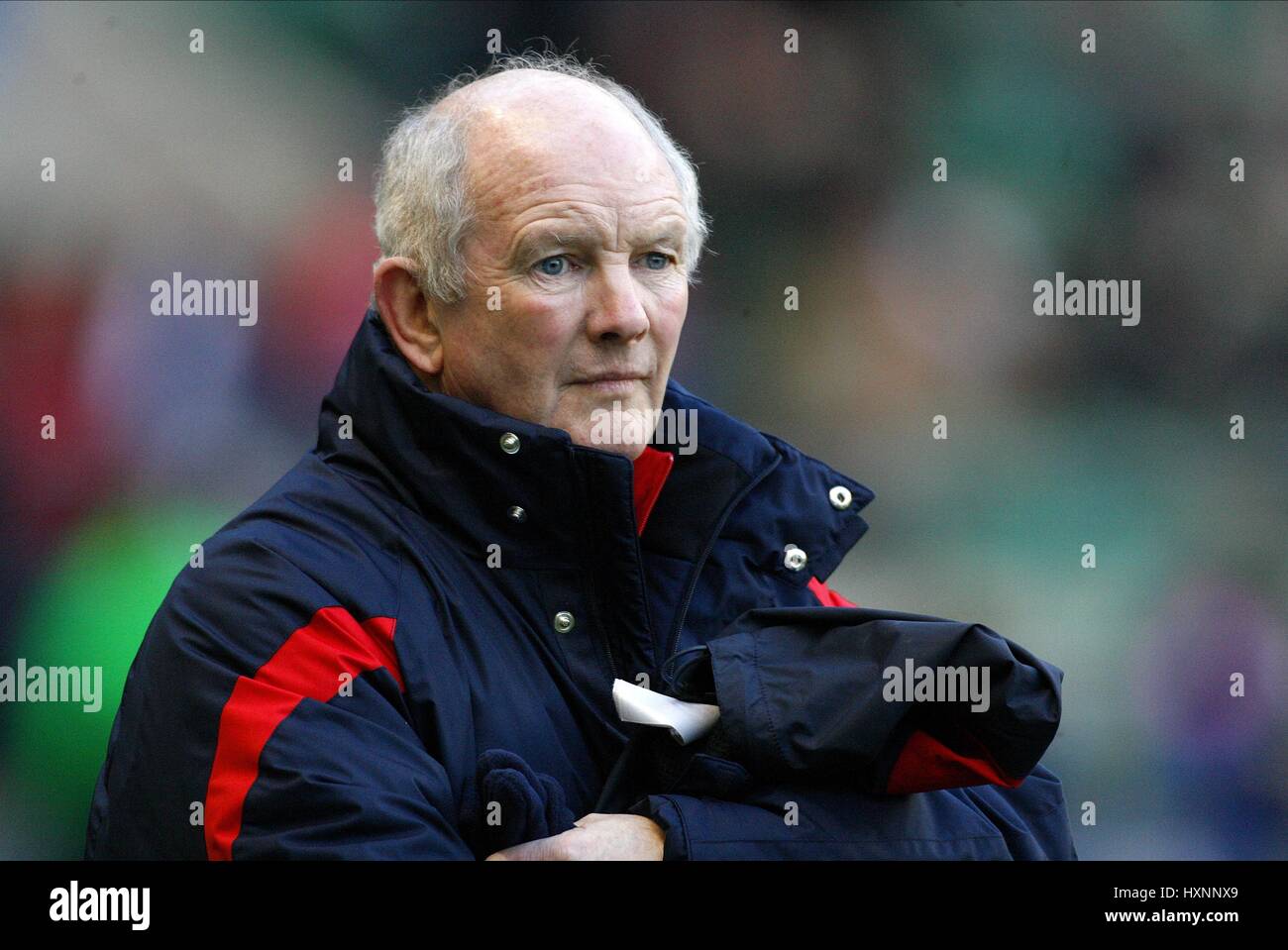 BRIAN ASHTON ENGLAND RUGBY UNION HEAD COACH TWICKENHAM LONDON ENGLAND ...