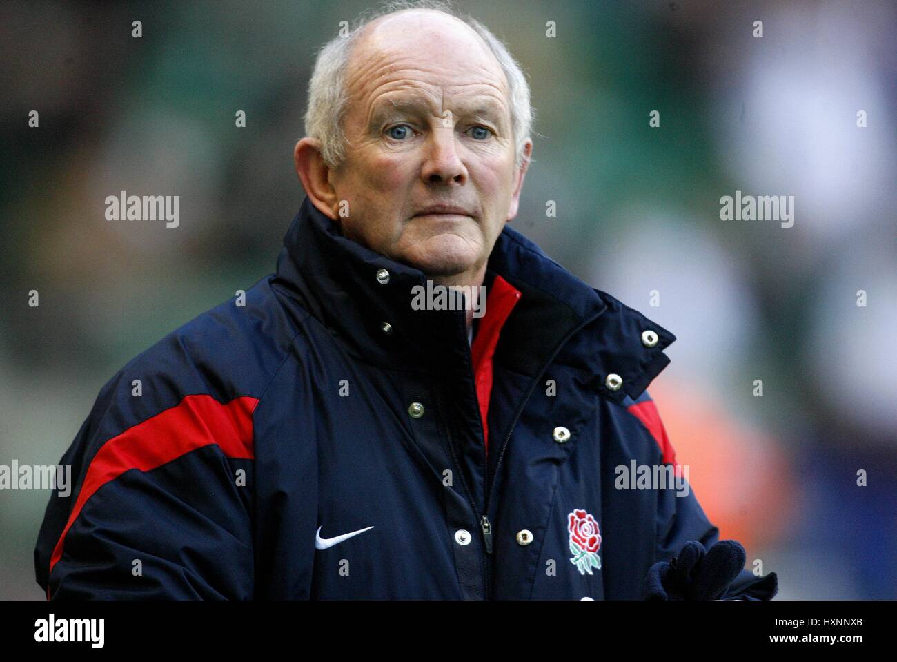BRIAN ASHTON ENGLAND RUGBY UNION HEAD COACH TWICKENHAM LONDON ENGLAND ...