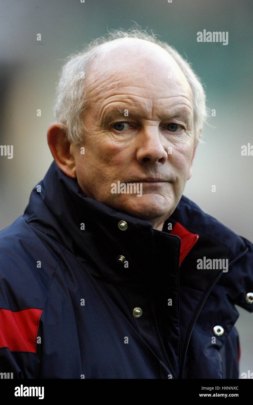BRIAN ASHTON ENGLAND RUGBY UNION HEAD COACH TWICKENHAM LONDON ENGLAND ...