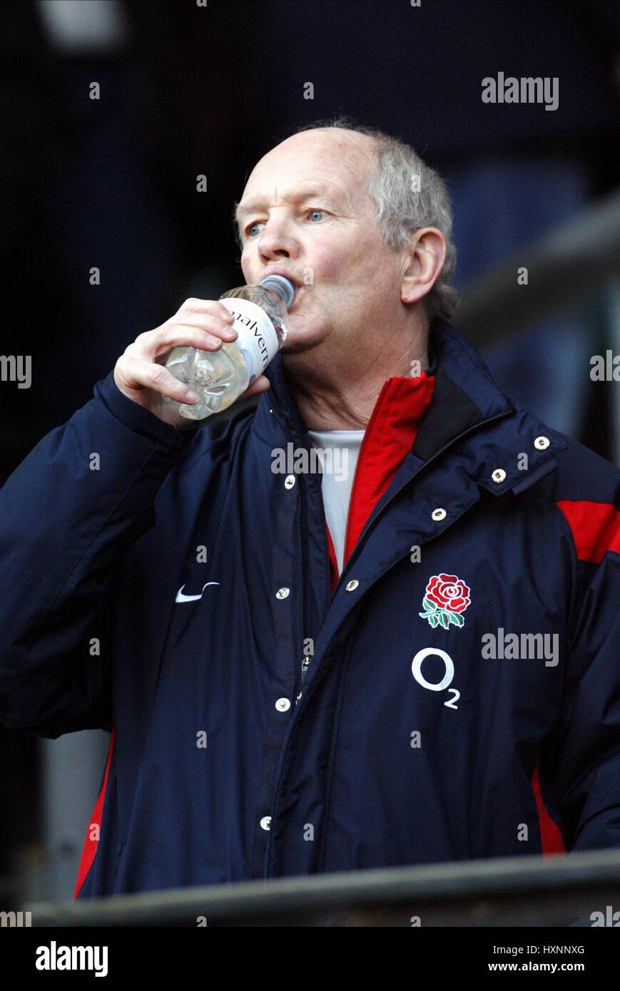 BRIAN ASHTON ENGLAND RUGBY UNION HEAD COACH TWICKENHAM LONDON ENGLAND ...